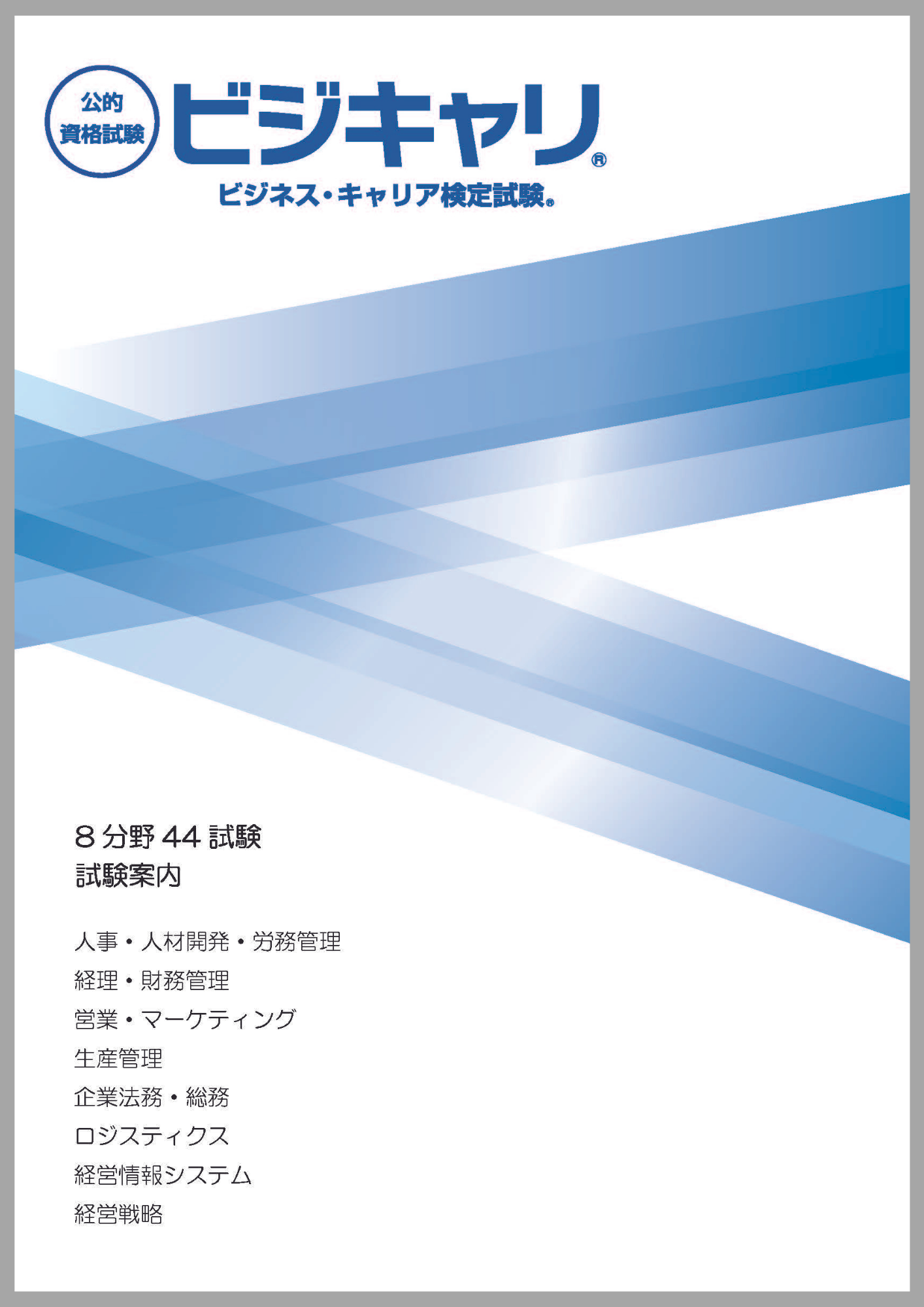 ビジキャリ - パンフレット : 中央職業能力開発協会（JAVADA）